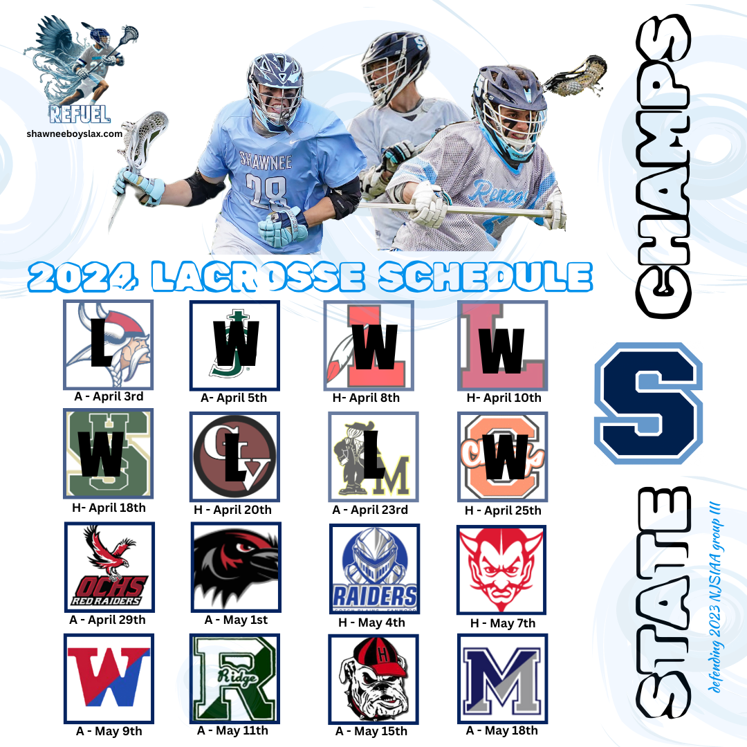 Schedule – shawnee lax